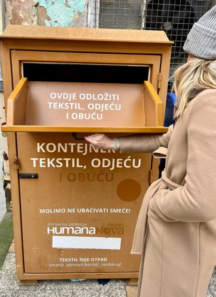 Spremnici za odjeću i otpadni tekstil ┃Ja Bolji Građanin